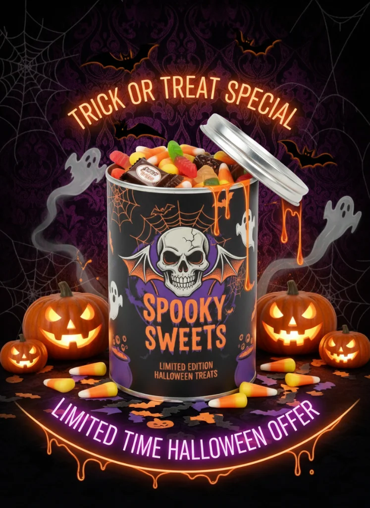 Halloween Candy Spooky Sweets Trick Or Treat Special Offer | SellerPic